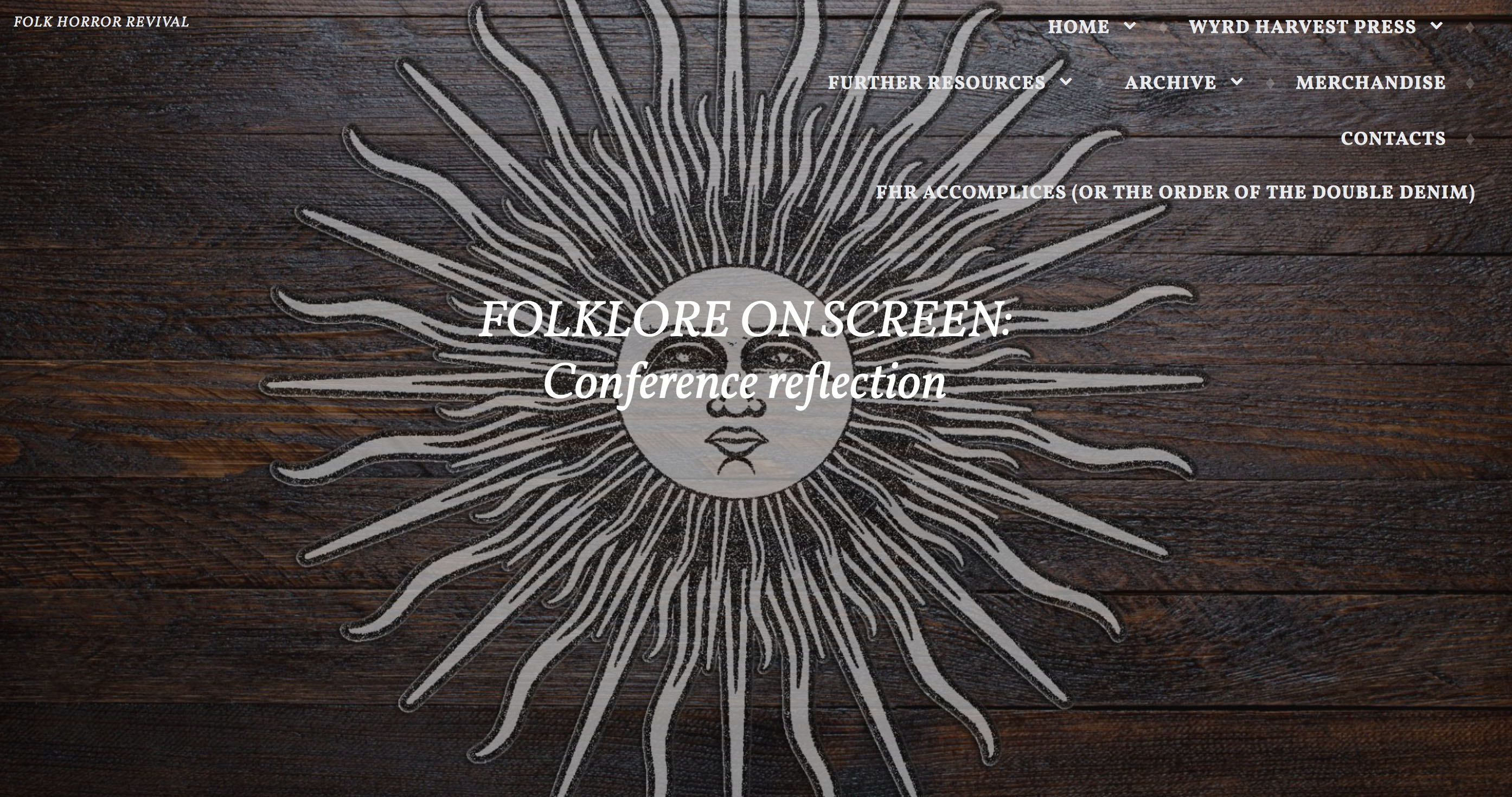 Folklore on Screen – Reflection by Andy Paciorek | Centre For ...
